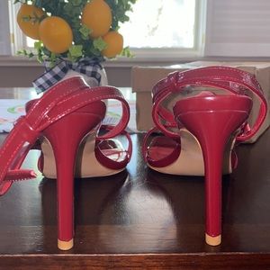 Shoes | Nwt Red Rose Heels | Poshmark